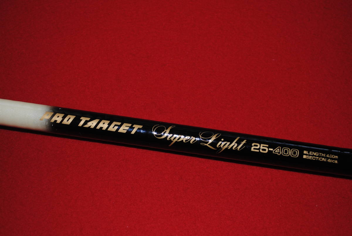 リョービ SUPER AMORPHOUS PRO TARGET スーパー ライト 25-400(投げ竿)｜売買されたオークション情報、yahooの商品情報をアーカイブ公開 - オークファン ...