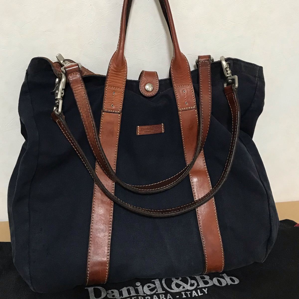 Daniel&Bob ダニエル&ボブ トートバッグ ビジネスバッグ ダニエルアンドボブ バッグ クロドーロ 2WAYバッグ(トートバッグ)｜売買されたオークション情報、yahooの商品情報を ...