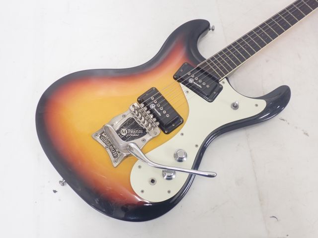 Mosrite モズライト エレキギター VM65 THE VENTURES MODEL サンバースト ロゴ入りハードケース付き 5BBC4-2(本体)｜売買されたオークション情報、yahoo ...