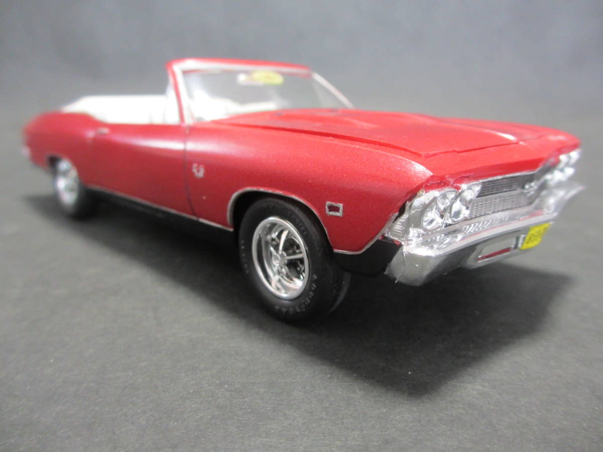 AMT 1/25 1969 シボレー シェベル SS コンバーチブル 完成品 AMT 1969 Chevelle SS Convertible ...