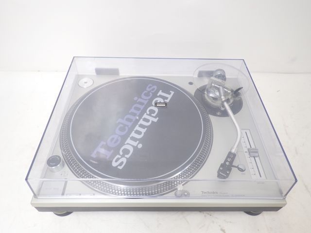 Technics テクニクス レコードプレーヤー ターンテーブル SL-1200MK3D-S ダストカバー付き 5C113-1(パナソニック ...