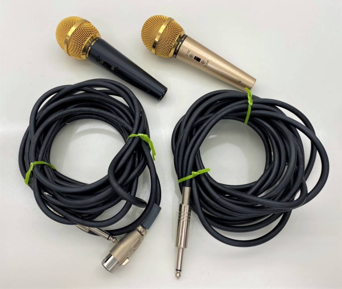 1円スタート プリモ Primo MOVING COIL MICROPHONE UD-360 2本まとめ ジャンク 動作未確認 マイク 楽器 ...