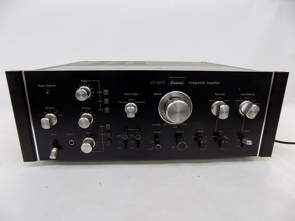 A927-N13-104 通電確認済 SANSUI サンスイ 山水 AU-9900 プリメインアンプ オーディオ機器 現状品⑱(サンスイ)｜売買されたオークション情報、yahooの商品情報を ...