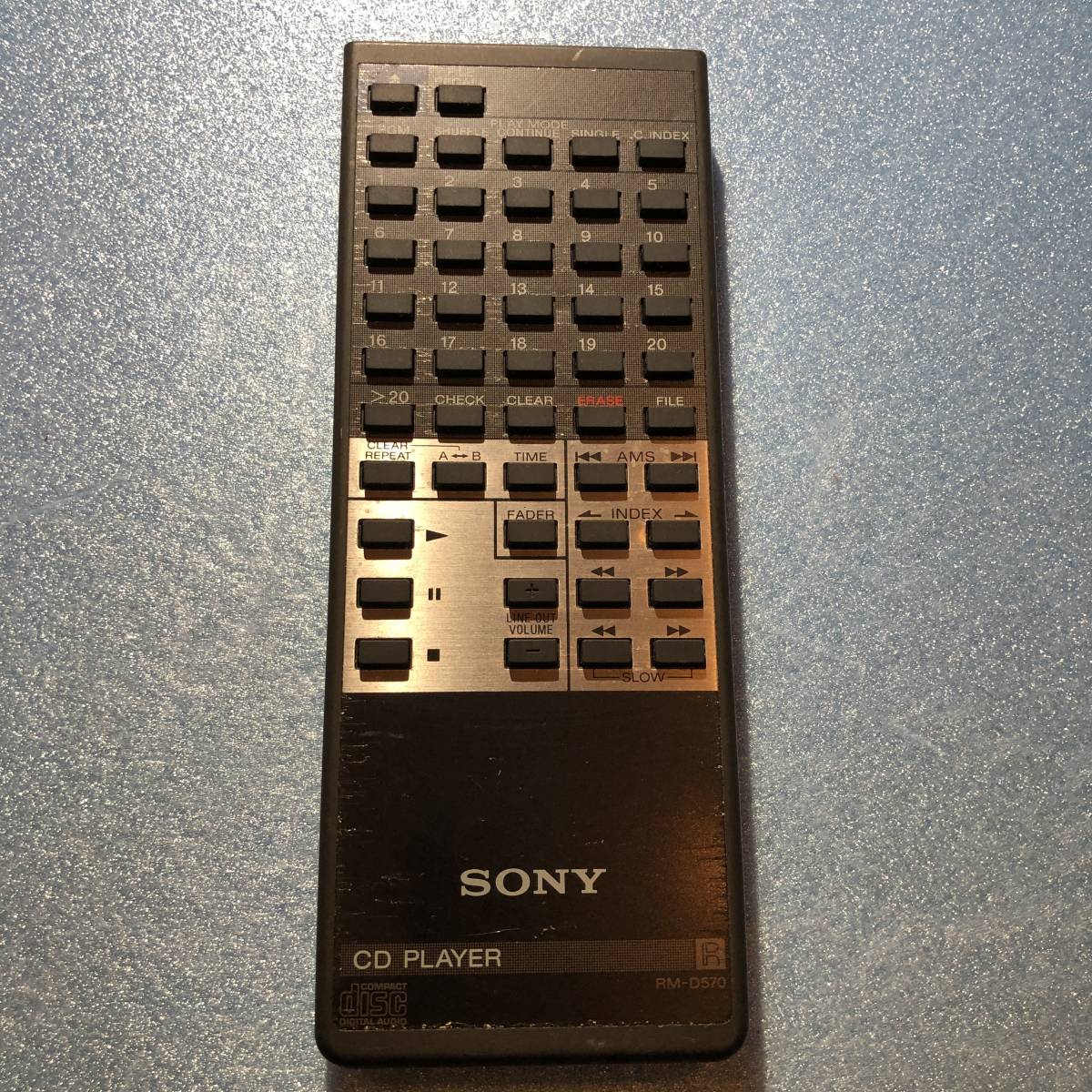 No.3383 ソニー SONY リモコン RM-D570 簡易清掃済み 赤外線良好 DTC-57ES / DTC-59ES / DTC-59ESJ対応(リモコン)｜売買されたオークション情報 ...