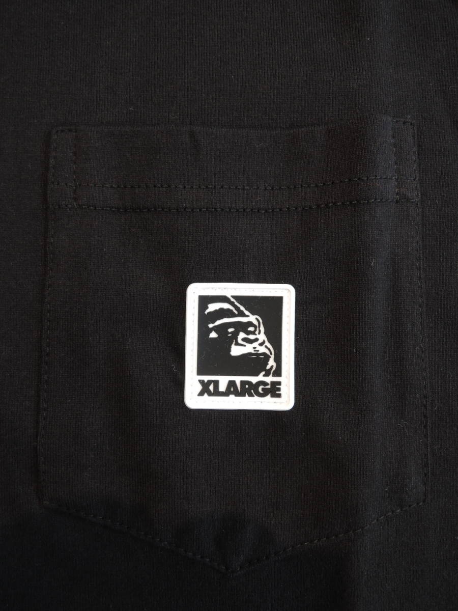 X-LARGE エクストララージ XLARGE S/S POCKET TEE SQUARE OG 黒 L 最新 商品 しました(半袖Tシャツ ...