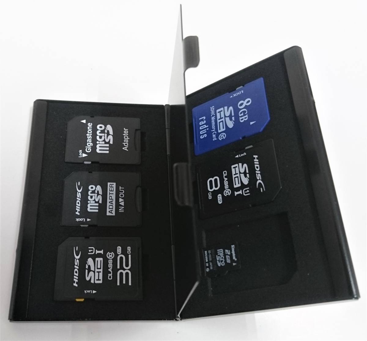 Digio2 SDメモリーカードケース ダブルタイプ SDカードセット 6枚 計98GB(32GB)｜売買されたオークション情報、yahooの商品情報をアーカイブ公開 - オークファン ...