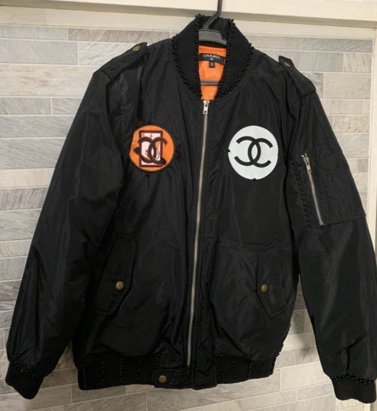 CHANEL MA-1ジャケット G-DRAGON等アーティスト着用(Sサイズ)｜売買されたオークション情報、yahooの商品情報をアーカイブ ...