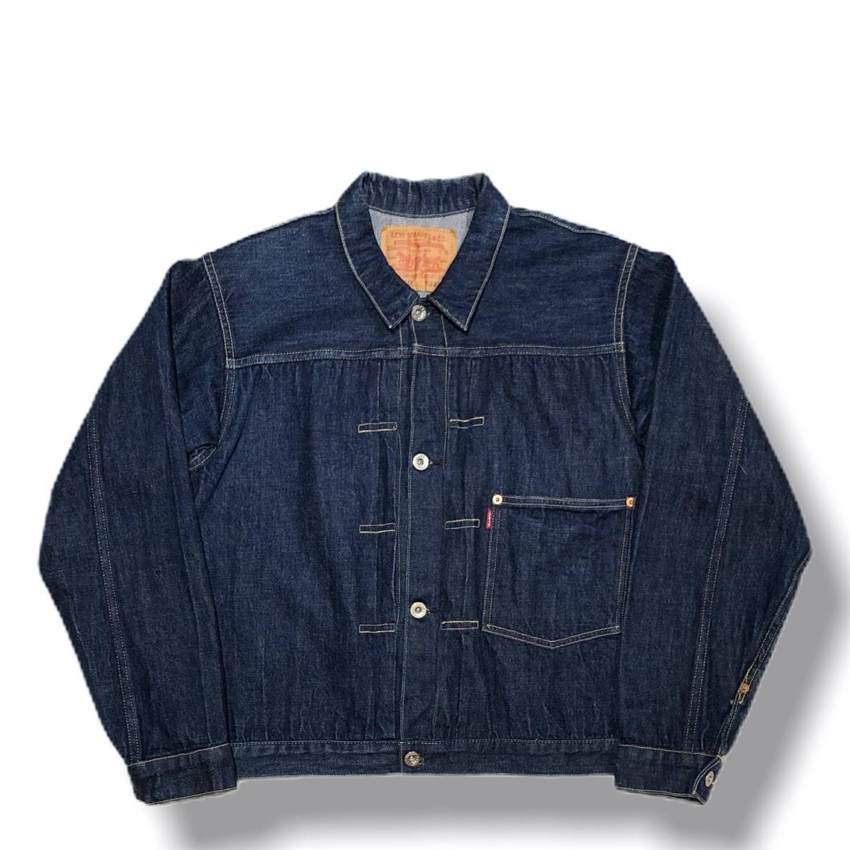 LEVI'S LVC 506XX 1st 大戦モデル 復刻 Gジャン デニムジャケット サイズ38 インディゴ 44506-0006 ...