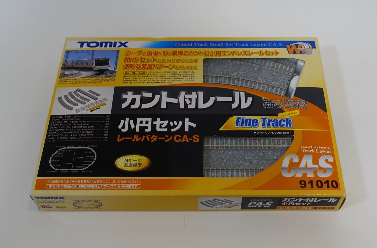 TOMIX トミックス Nゲージ 91010 カント付レール小円セット レールパターンCA-S(線路)｜売買されたオークション情報、yahoo ...