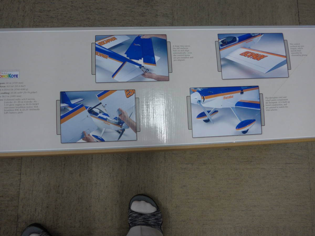 GREAT PLANES ESCAPADE 61 グレートプレーンズ エスカペイド61 ARF(組立キット（エンジン）)｜売買された ...
