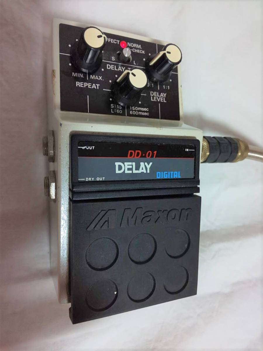 Maxon マクソン エフェクター DELAY DD-01 ディレイ(エフェクター)｜売買されたオークション情報、yahooの商品情報をアーカイブ公開 - オークファン（aucfan.com）