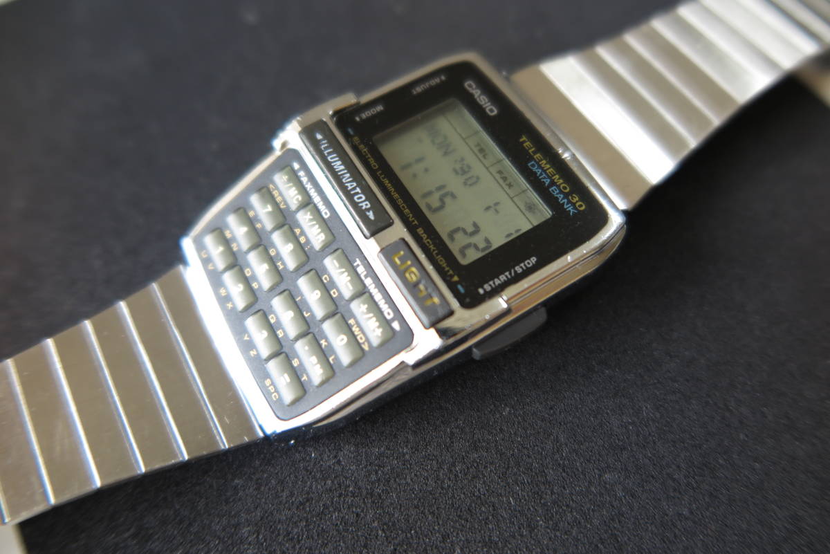 CASIOデータバンクTELEMEMO 30 DBC-300 CASIO DATABANK 稼働品 ライト点灯 カシオ(データバンク)｜売買さ ...