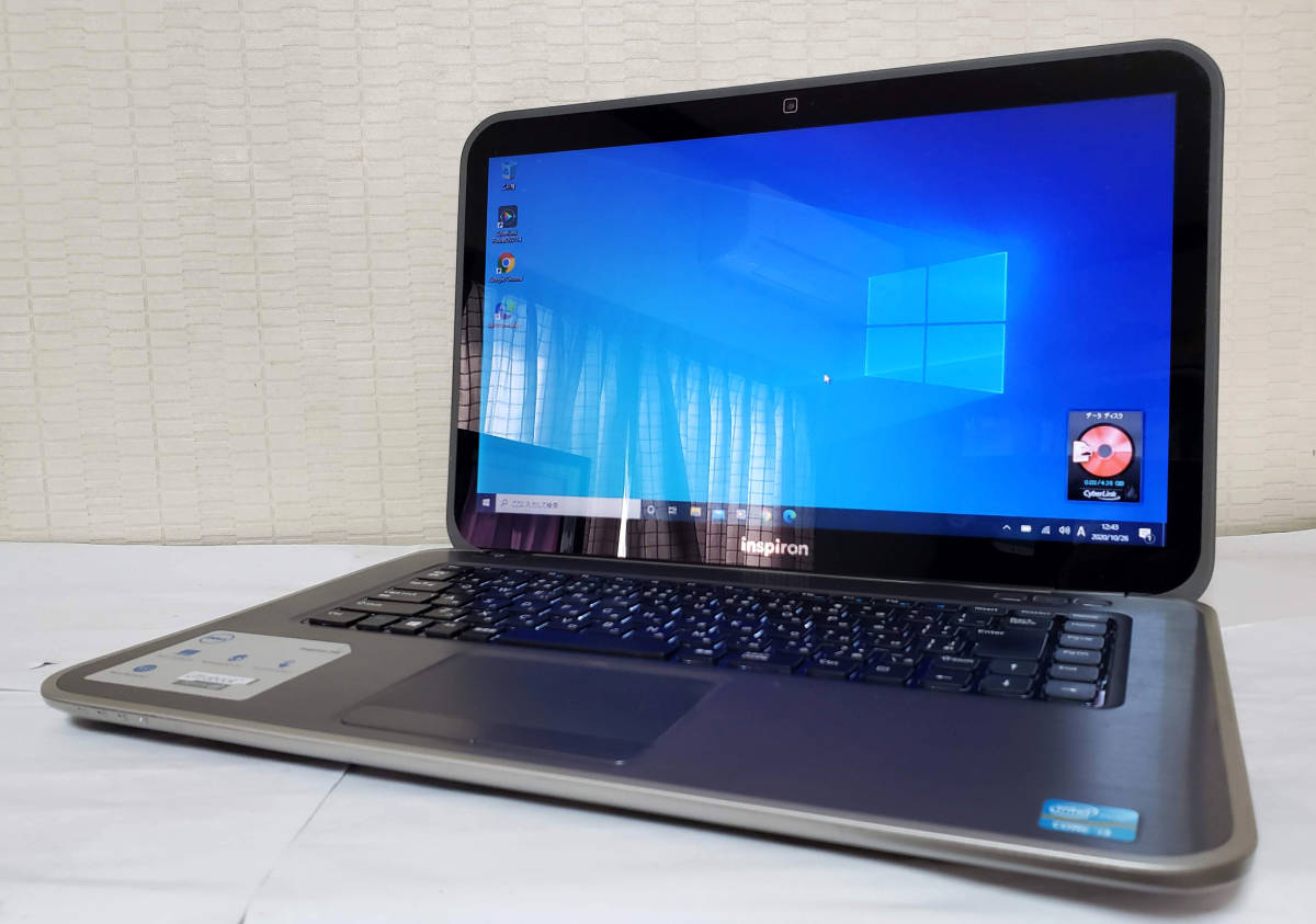 DELL Win10/Ultrabook/DELL Inspiron 15z 5523/SSD 480G 新 +32G/タッチパネル/4GB ...