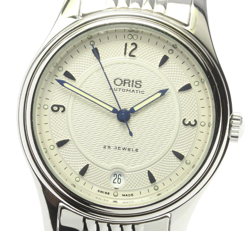 ORIS オリス クラシックモダン 7484 裏スケ 自動巻き メンズ(オリス)｜売買されたオークション情報、yahooの商品情報をアーカイブ ...