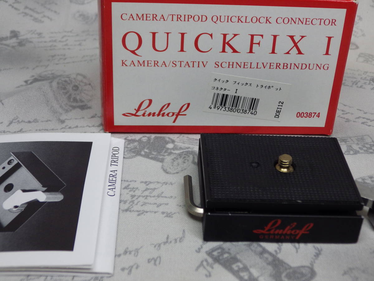 リンホフ Linhof QUICKFIX Ⅰ クイックシュー 003874(雲台、プレート)｜売買されたオークション情報、yahooの商品情報 ...