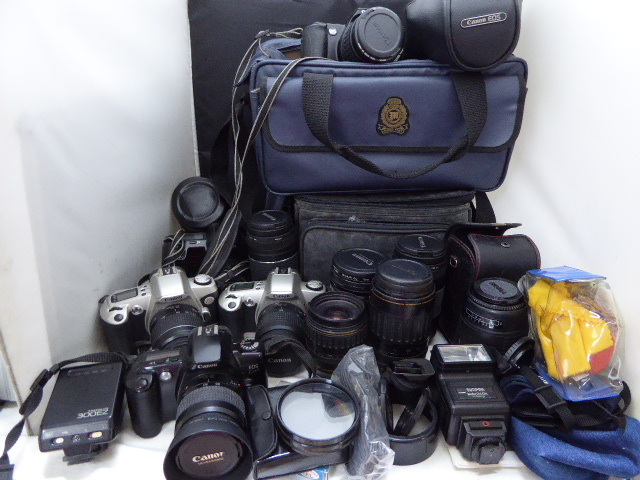 555 キャノン ジャンク扱 300EZ/EOS Kiss 35-80/28-80/EOS 100QD SIGMA 28-70/35-105/ ...