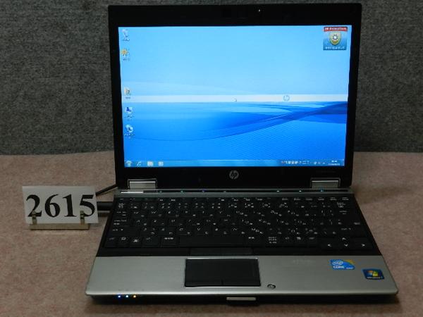2615 HP ELITEBOOK 2540P Core i5 M520 2.40GHz 2GB 250GB Win7(13インチ未満)｜売買 ...
