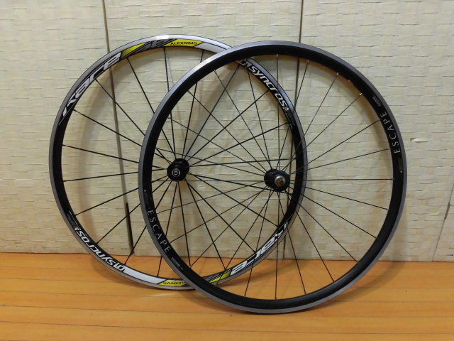 3ら28 自転車のホイール 2点セット ALEXRIMS アレックスリム syncros RACE ETRTO 622×14 ESCAPE ...