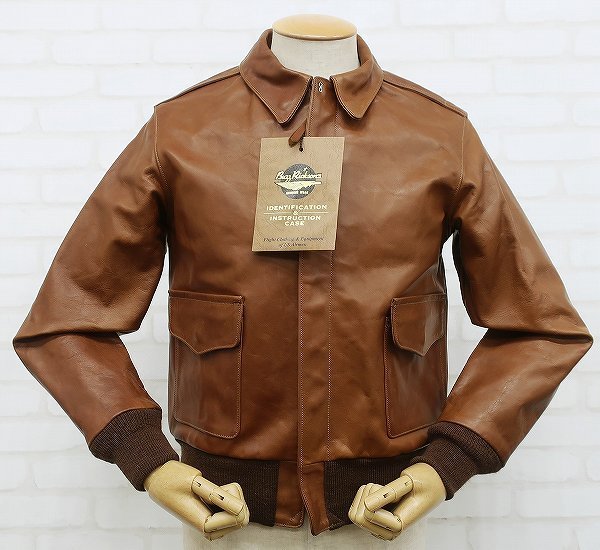 2J5555/ 品 バズリクソンズ A-2 POUGHKEEPSIE LEATHER COAT BR80412 BUZZRICKSON'S ポーキープシーレザーコート(36インチ)｜売買された ...