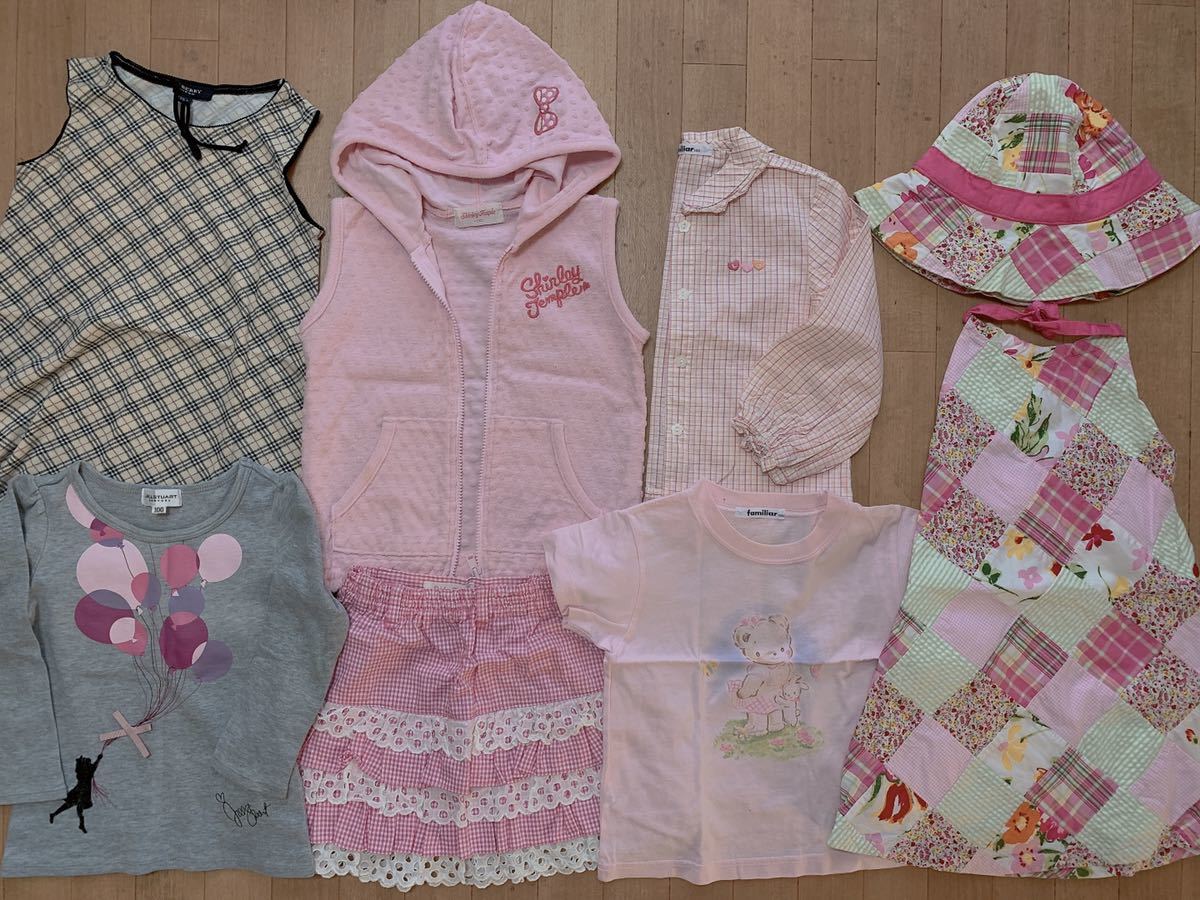 シャーリーテンプル ファミリア バーバリー ジル JANIE AND JACK3T 100 福袋 90ok ブラウス ワンピース トレーナー ...