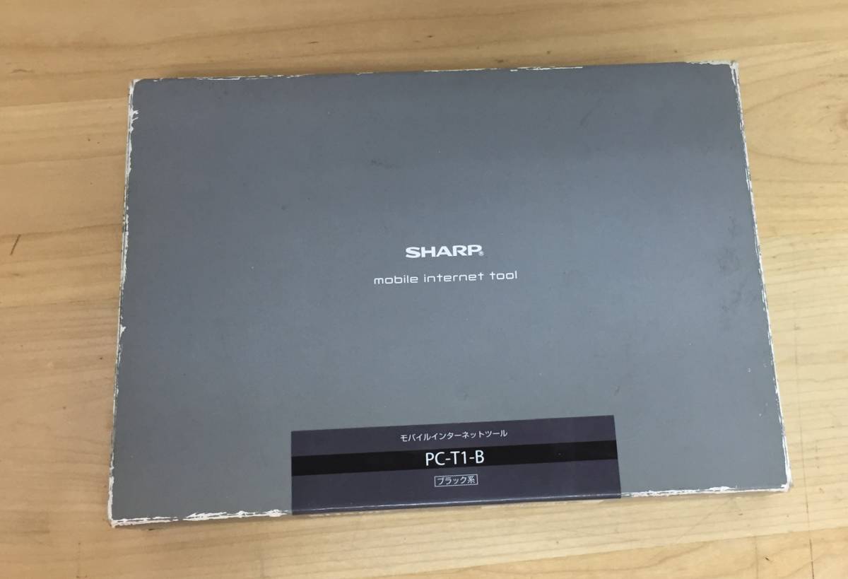 モバイルインターネットツール SHARP PC-T1-B インターネット モバイル ブラック 201021-70(シャープ)｜売買されたオークション情報、yahooの商品情報をアーカイブ公開 ...