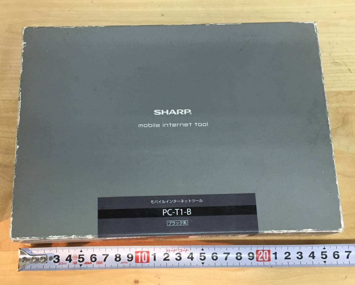 モバイルインターネットツール SHARP PC-T1-B インターネット モバイル ブラック 201021-70(シャープ)｜売買されたオークション情報、yahooの商品情報をアーカイブ公開 ...