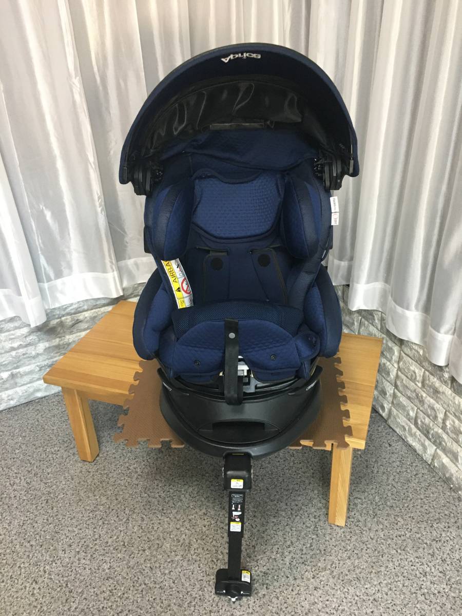 Aprica アップリカ チャイルドシート フラディアグロウ ISOFIX 360° セーフティー プレミアム ネイビー 新生児 4歳頃 40cm 100cm 回転式(アップリカ)｜売買された ...
