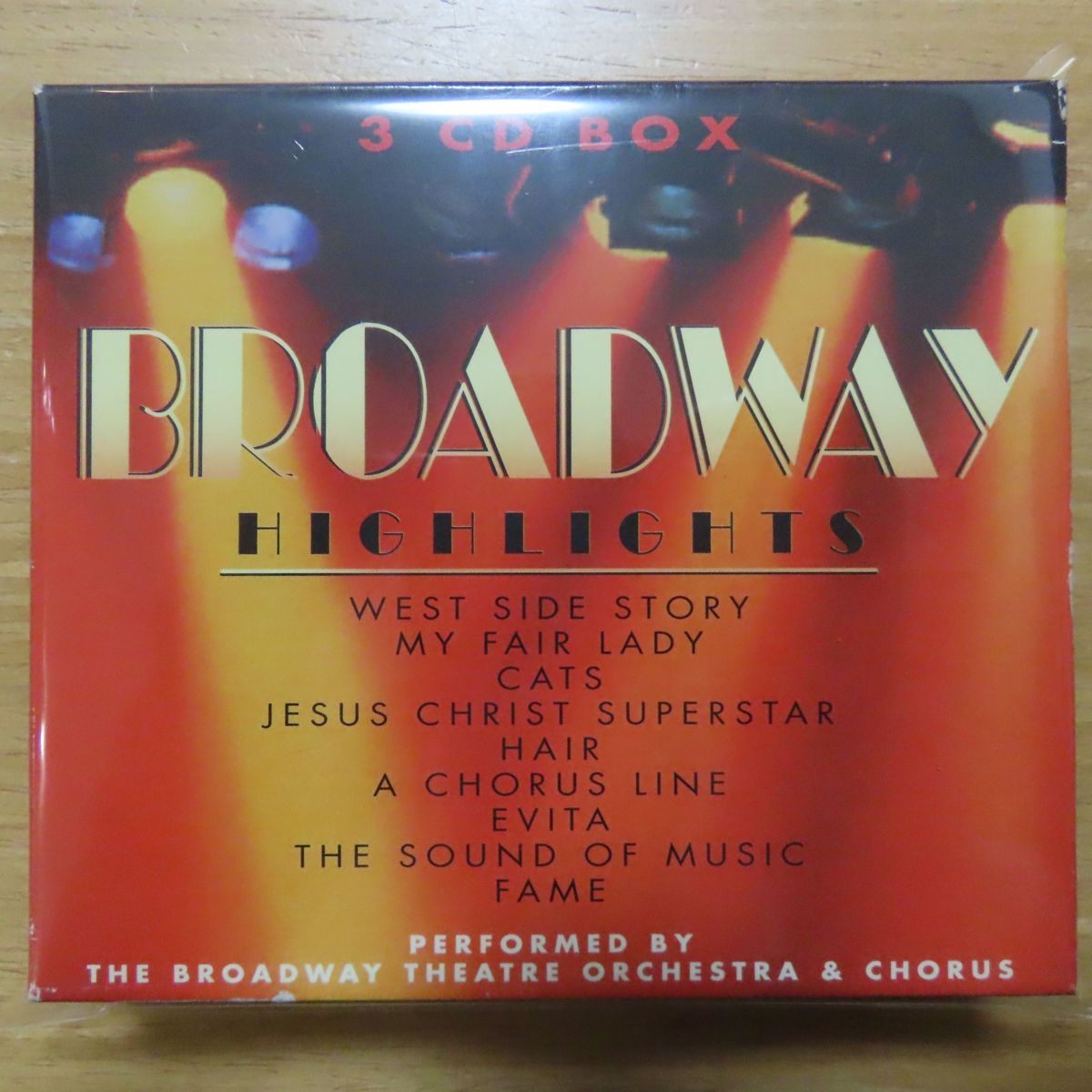 8711539260750; 3CDBOX Broadway Theatre Orch & Chorus / Broadway ...