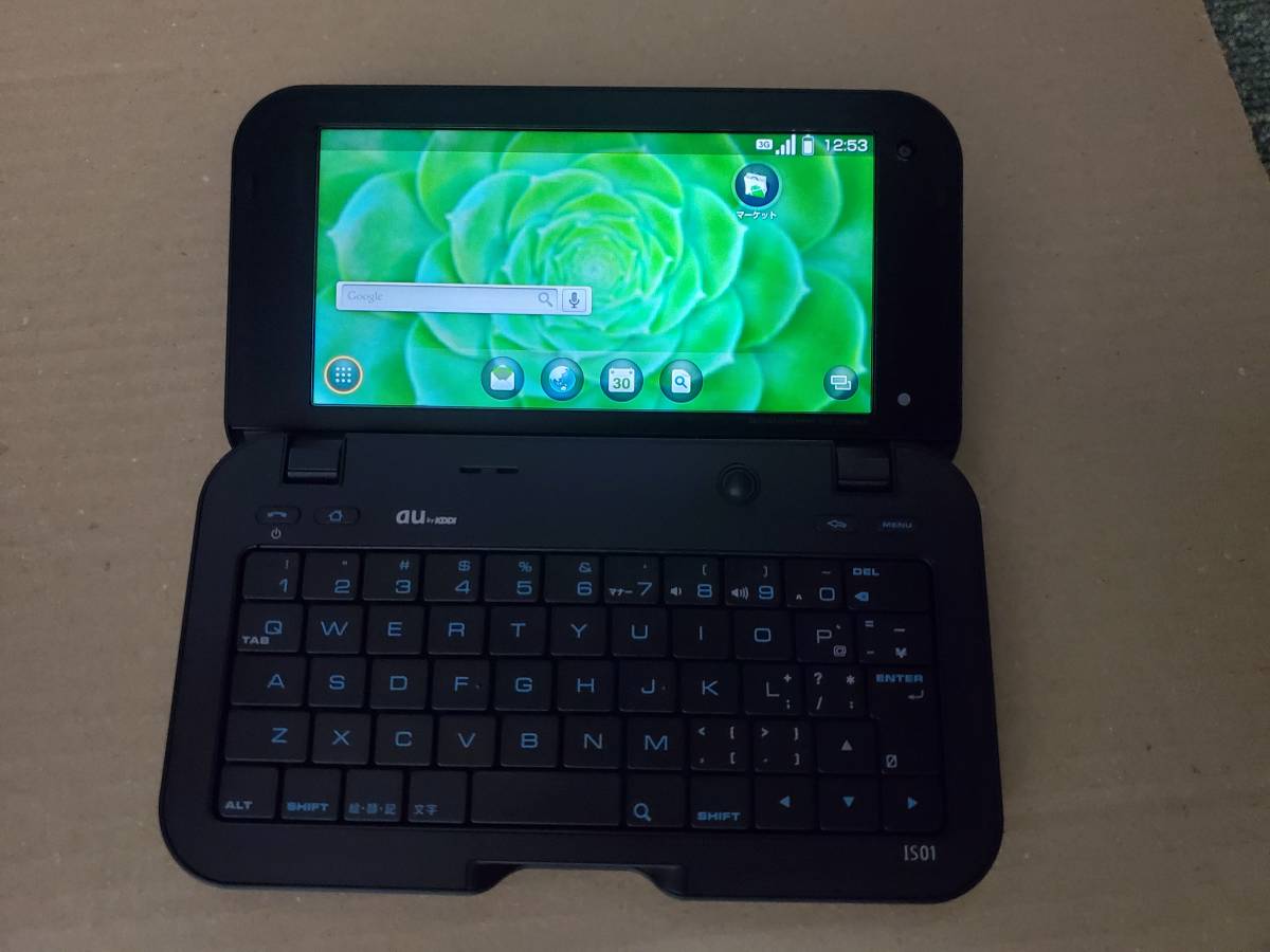 au Sharp IS01 ブラック(シャープ)｜売買されたオークション情報、yahooの商品情報をアーカイブ公開 - オークファン（aucfan.com）