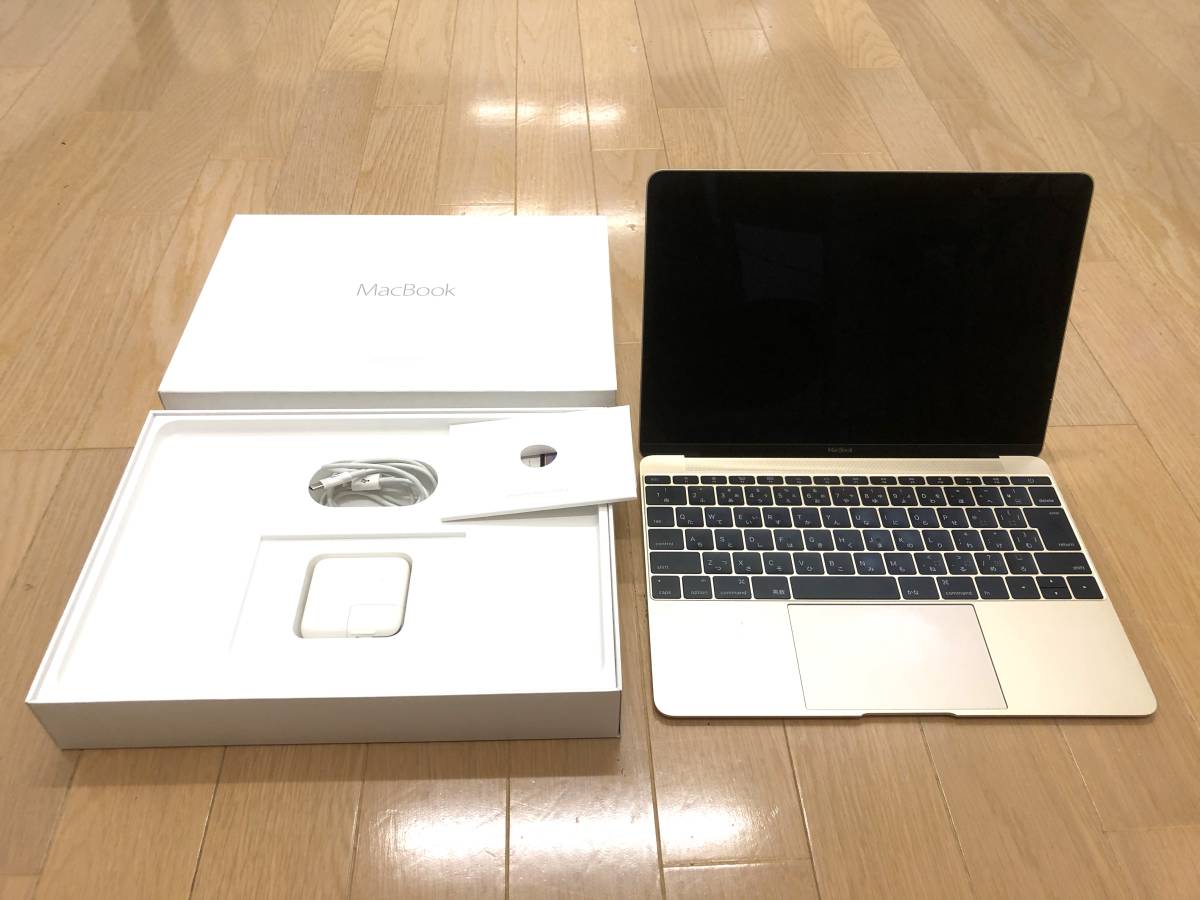 Apple MacBook 12インチ Early 2016 高性能CPU第6世代 Core m7 1.3G /メモリー 8G/SSD ...
