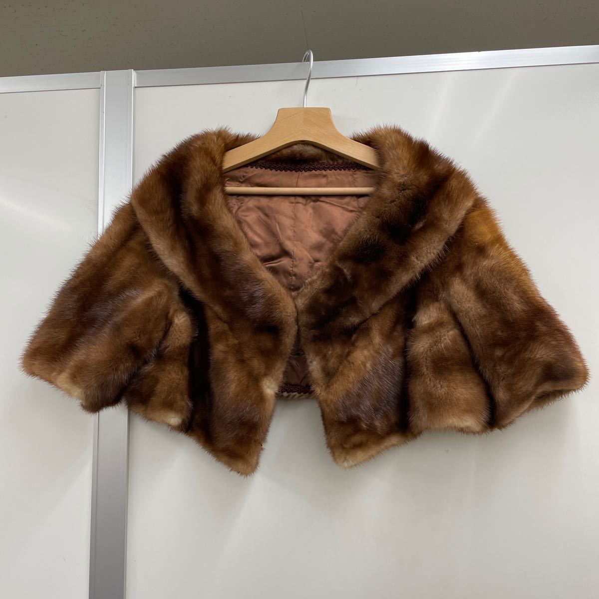 毛皮 ショール MINK ミンク ブラウン 茶 レディース アウター リアルファー(ミンク)｜売買されたオークション情報、yahooの商品情報 ...