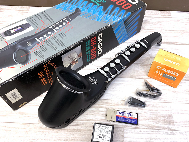 CASIO DH-800 デジタルホーン 電子サックス 電源アダプタ ROM付き カシオ(その他)｜売買されたオークション情報、yahooの ...