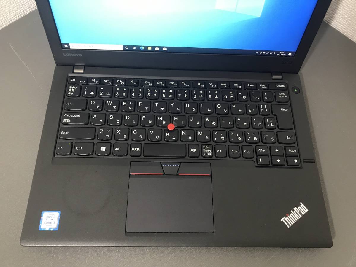 高解像度1920x1080 SSD搭載 LENOVO / ThinkPad X260 / Office / Corei3-6100U@2 ...