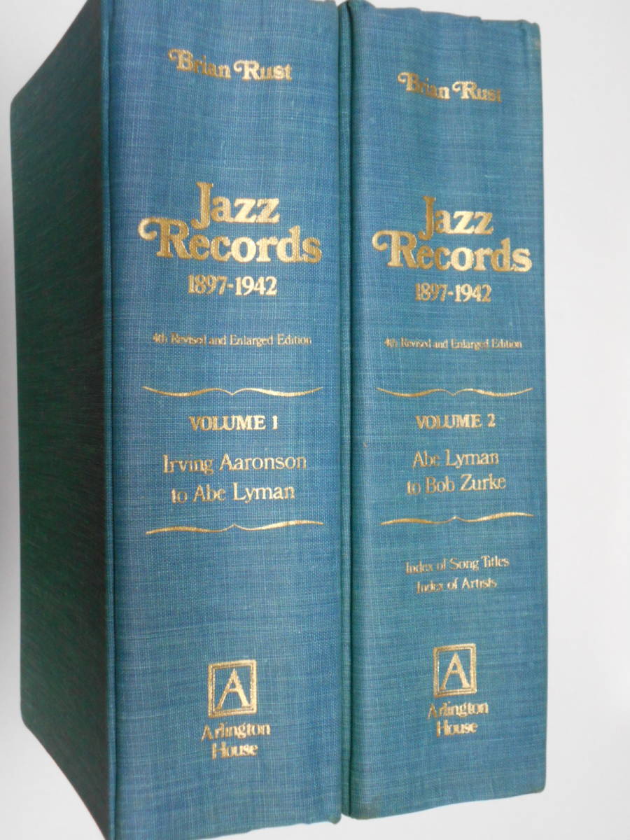Brian Rustディスコグラフィー Jazz Records 1897-1942 Vol.1-2(ジャズ)｜売買されたオークション情報 ...