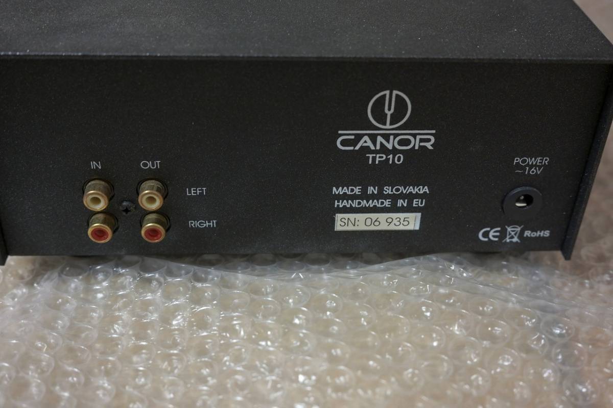 定価138 000円 CANOR AUDIO カノアー オーディオ TP 10 真空管 アンプ トライオード LUXMAN LUXKIT ...