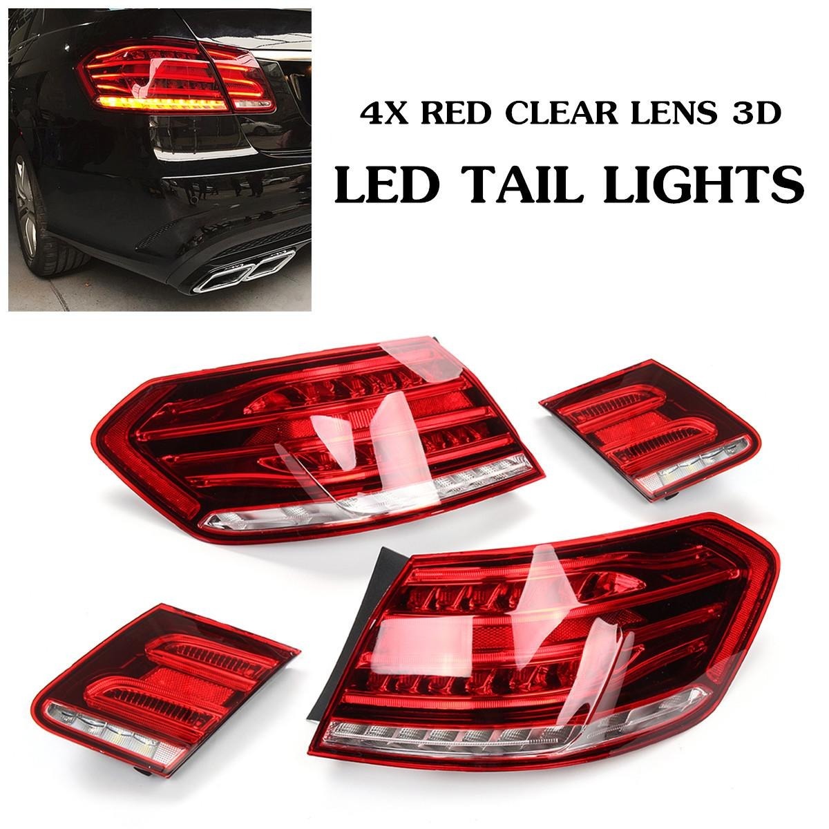 C2172 LED テールライトメルセデス ベンツ E クラス W212 E350 E300 E250 E63 セダンランプ ABS 49 テールランプ外側x1(テールライト)｜売買された ...