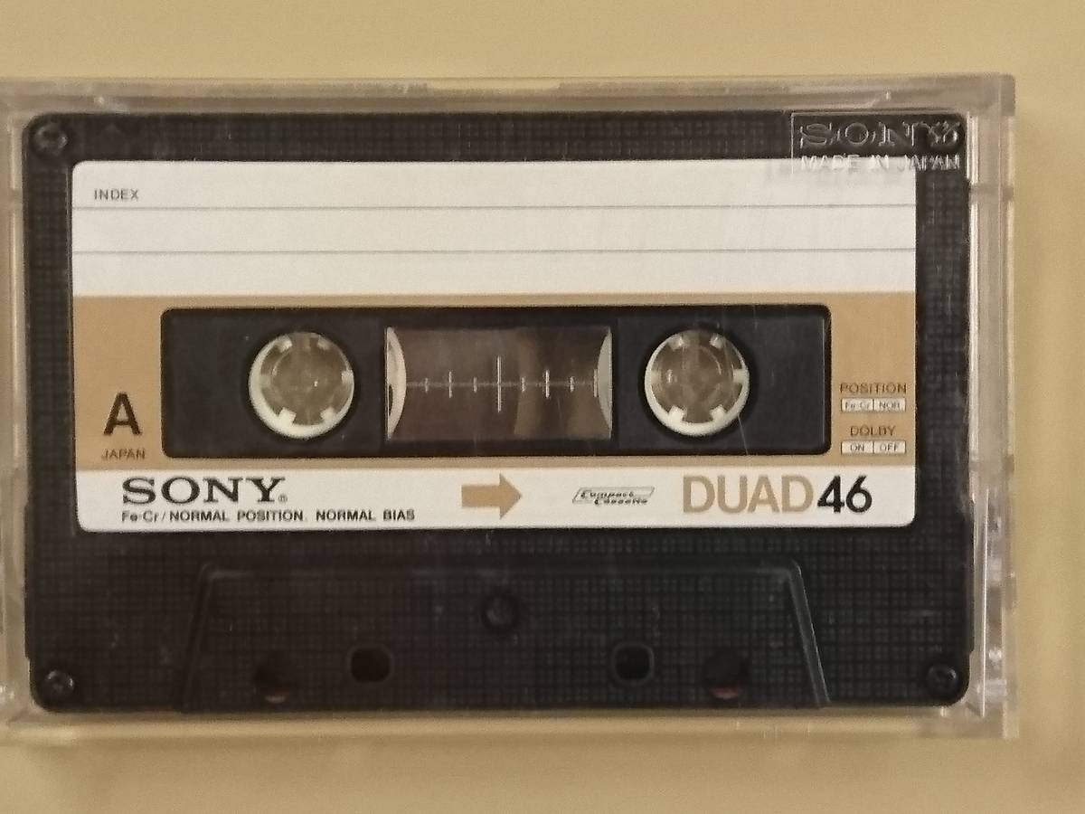 ジャンク SONY DUAD 46 ソニー フェリクローム カセットテープ Fe-Cr(記録媒体)｜売買されたオークション情報、yahooの ...