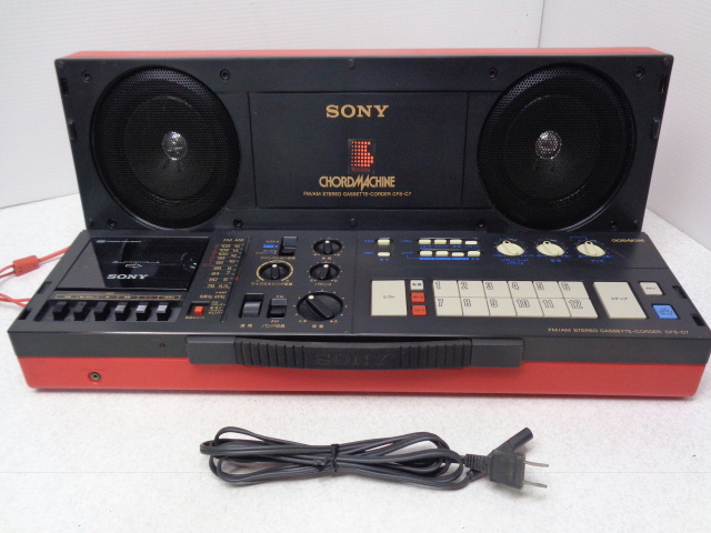 SONY ソニー コードマシン CHORD MACHINE CFS-C7 ラジカセ(ラジカセ)｜売買されたオークション情報、yahooの商品 ...
