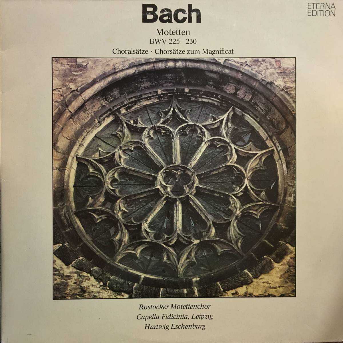 東独エテルナ エッシェンブルク バッハ モテット コラール集 2LP(声楽)｜売買されたオークション情報、yahooの商品情報をアーカイブ公開 - オークファン（aucfan.com）