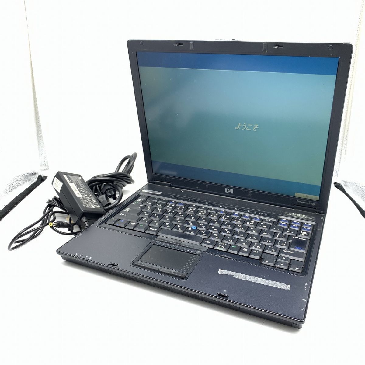 現状品 HP PC 通電OK Compaq nc6220 T60M283 HSTNN-I03C ノートパソコン 池Y0103-78(13インチ ...