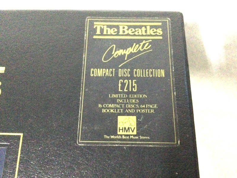 HMV The Beatles Complete COMPACT DISC COLLECTION f215 ビートルズ LIMITED ...
