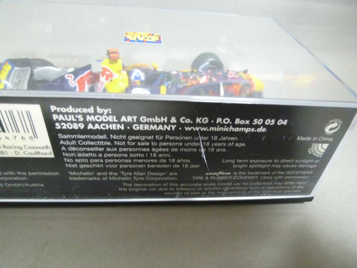 PMA 1/43 レッドブル レーシング コスワース RB1 D.クルサード モナコGP仕様 2005(レーシングカー)｜売買されたオークション情報、yahooの商品情報をアーカイブ公開 ...