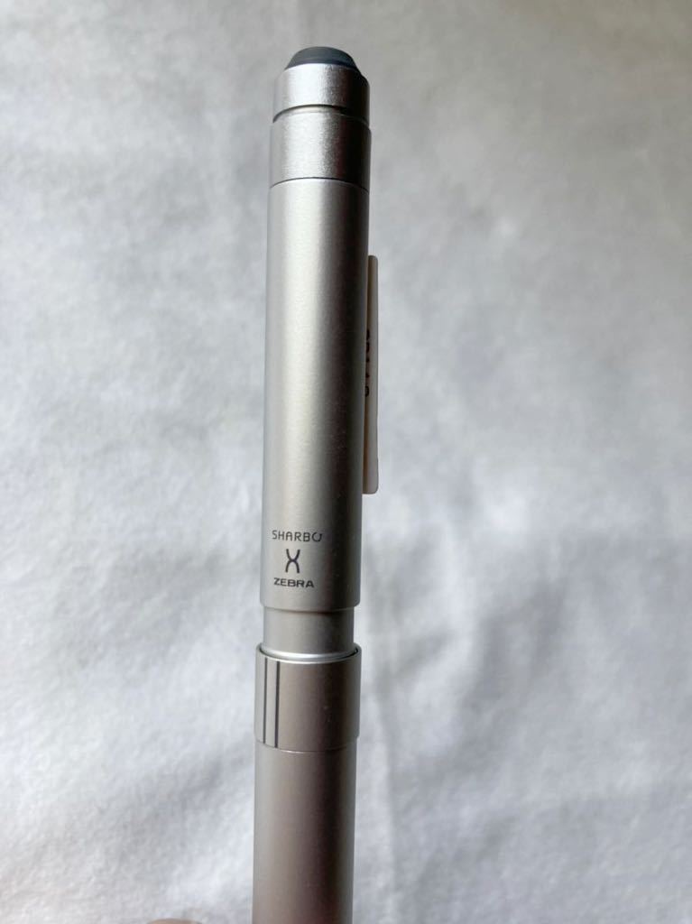 ZEBRA SHARBO X シャーボ 複合ペン 軸のみ シルバー SB14(複合筆記具)｜売買されたオークション情報、yahooの商品情報を ...