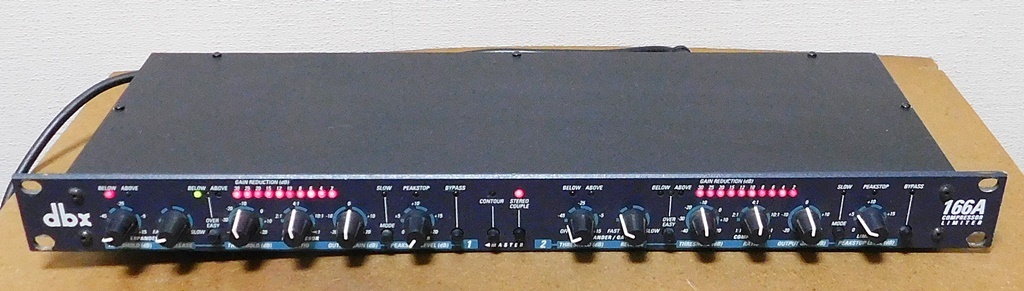 dbx 166A ステレオ コンプレッサー/リミッター 音出し確認(コンプレッサー)｜売買されたオークション情報、yahooの商品情報を ...