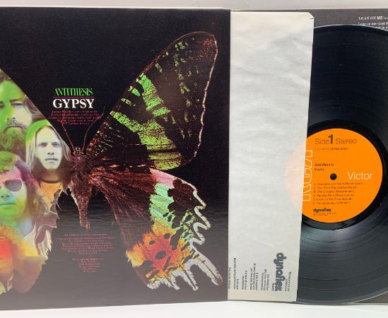 良好 初版Dynaflex 橙ラベ USオリジナル GYPSY Antithesis '72 RCA Victor ジプシー LP プログレ ...