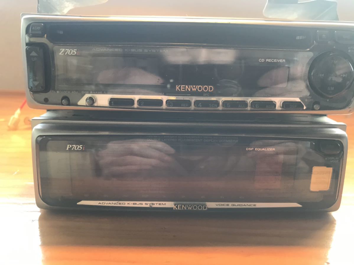 ケンウッド KENWOOD CDデッキ カーオーディオ Z705 P705(ケンウッド)｜売買されたオークション情報、yahooの商品情報をアーカイブ公開 - オークファン（aucfan.com）