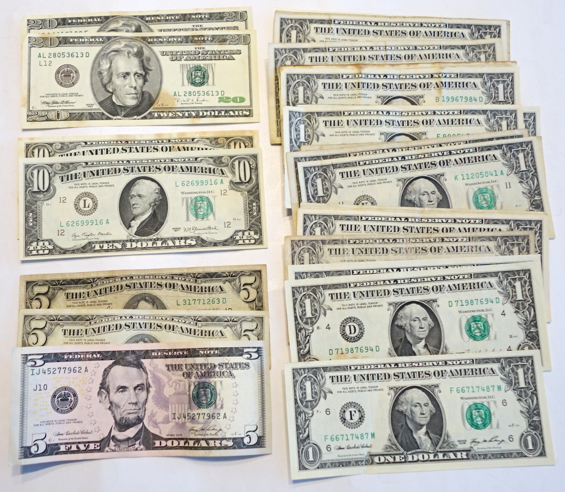 1円 おたからや C0428-53 アメリカ紙幣まとめて 20 10 5 1ドル 計28枚 詳細不明 明細あり(世界)｜売買されたオークション情報、yahooの商品情報をアーカイブ公開 ...