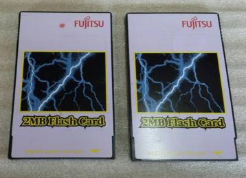 FUJITSU 2MB Flash Card 2枚 長期間受取出来ない方は入札しない 下さい(PCカードメモリ)｜売買されたオークション情報 ...