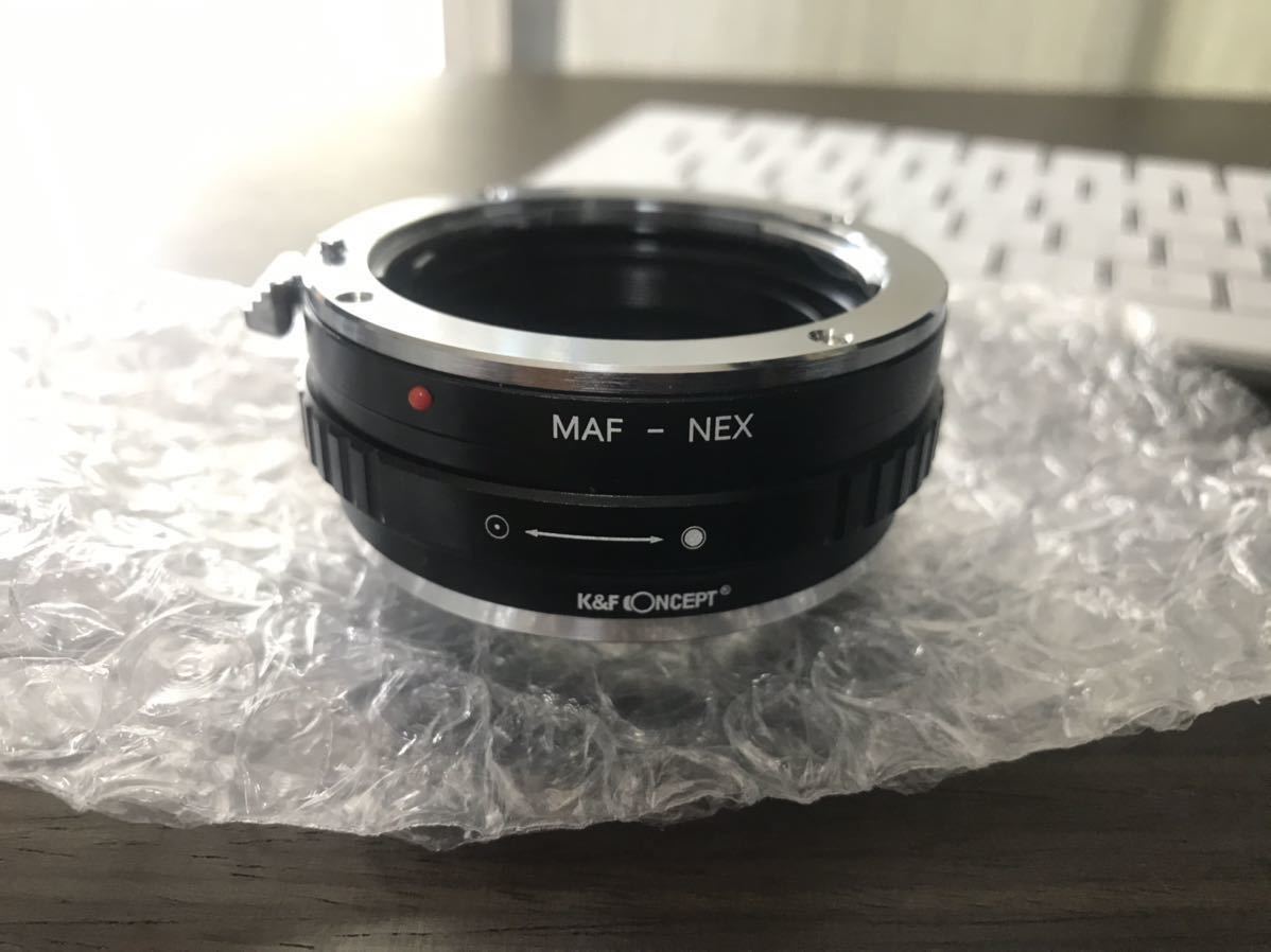 K&F Concept マウントアダプター MINOLTA AF-NEX(レンズ、フィルター)｜売買されたオークション情報、yahooの商品 ...