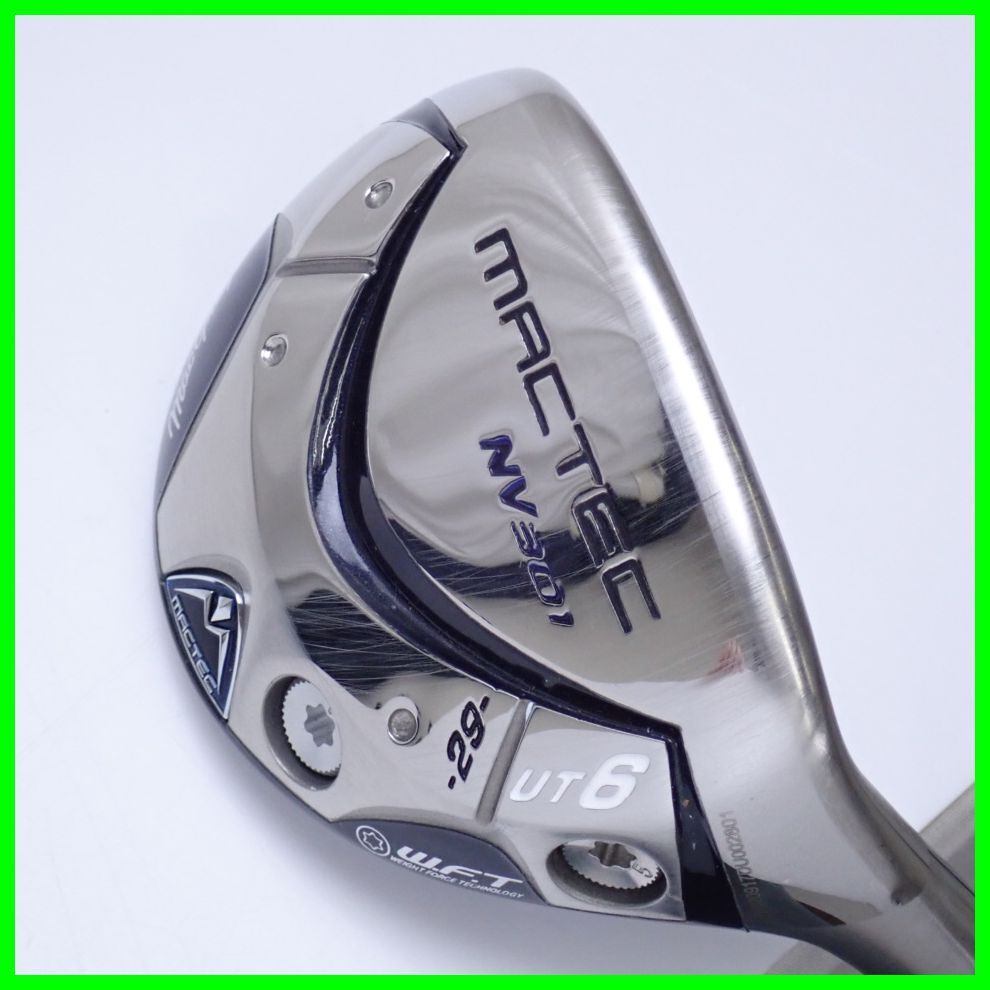 マグレガー MACTEC/マックテック NV301 UT6 ユーティリティ 29°/約38.5インチ/NV301U/フレックスSR/ヘッドカバー付き#1640500024(マグレガー)｜売買さ ...